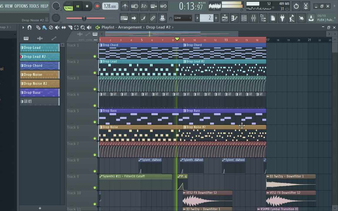 [fl studio]日常练习。