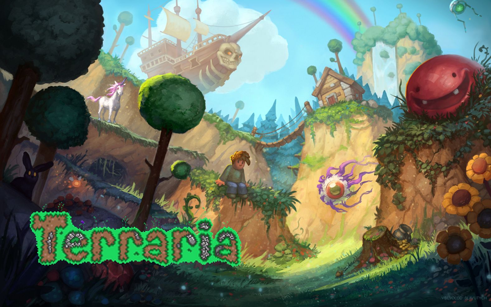 泰拉瑞亚[PC]:半攻略半娱乐流程实况 41 蛇女妖首 冰霜巨人【未完】...