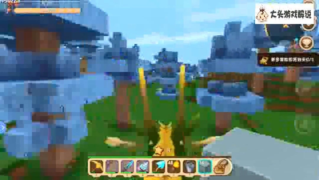 迷你世界:没实力的根本进不了松树林钻石基地,太难了这一关!