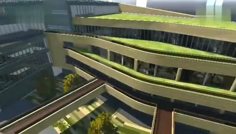 lumion小型商业综合体,第一次用lumion做的动画