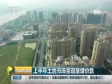 [中国财经报道]上半年土地市场呈现量增价跌