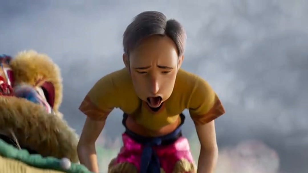 舞狮少年师傅绝招被破.少年出场惊艳全场