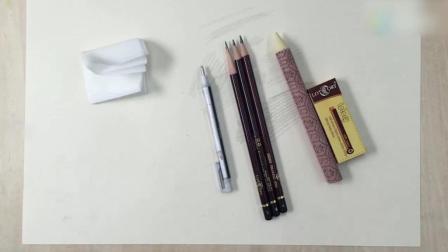 素描图片大全简单漂亮素描基础入门教程画画教学】素描篇—第4集...