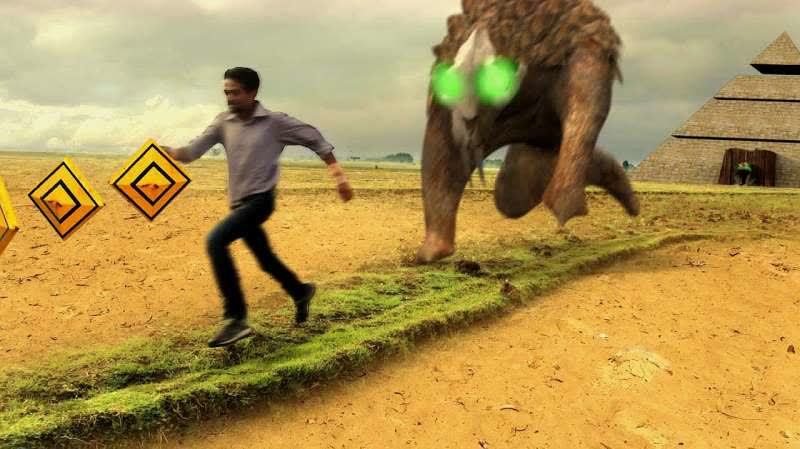 神庙逃亡真人版,怪物也会反套路了