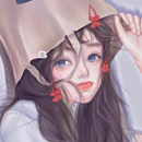 搞笑女箫砸 