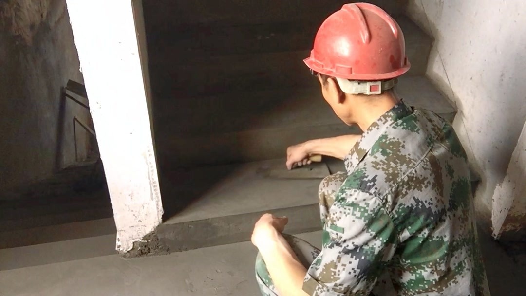楼梯踏步最简单做法,楼梯踏步抹灰干抹方法,踏步施工技术交底