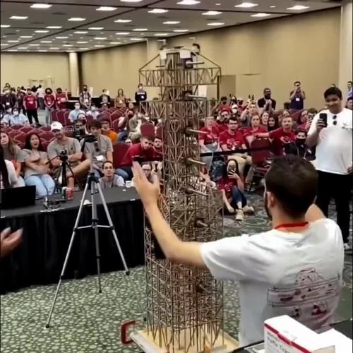 抗震设计比赛又来了,看看这次哪些模型耐摇晃