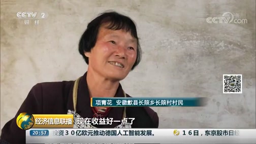 [经济信息联播]安徽歙县:传统红薯干 炭火烘烤价更高