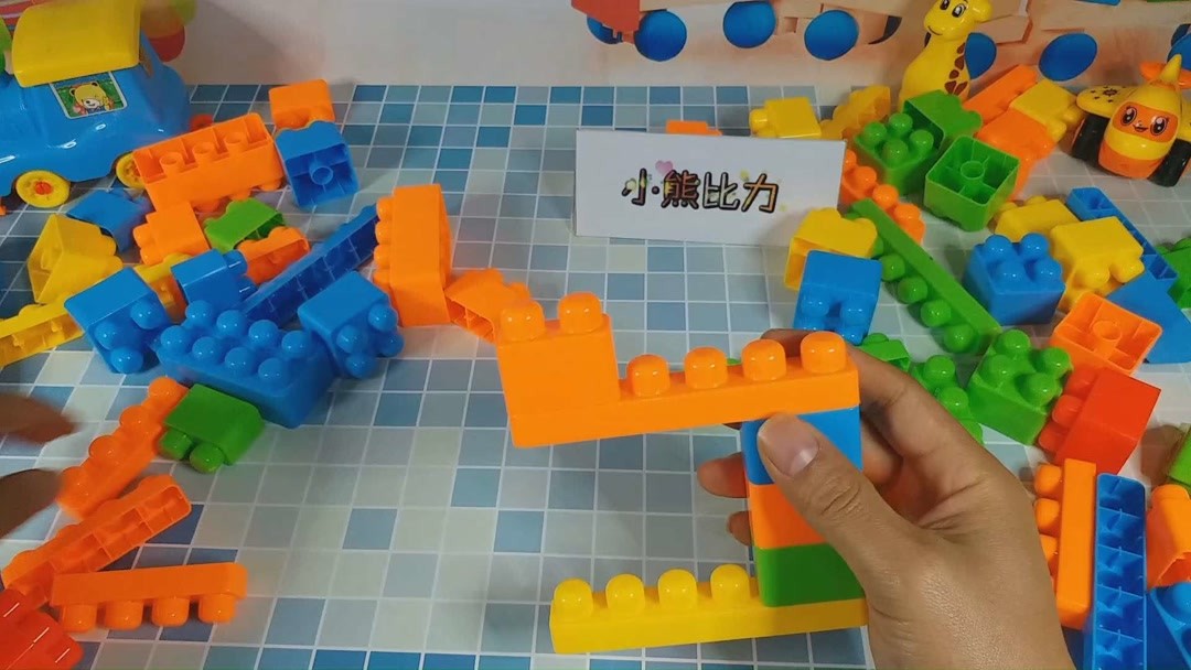 初级儿童积木玩具乐高积木拼装玩具数字5