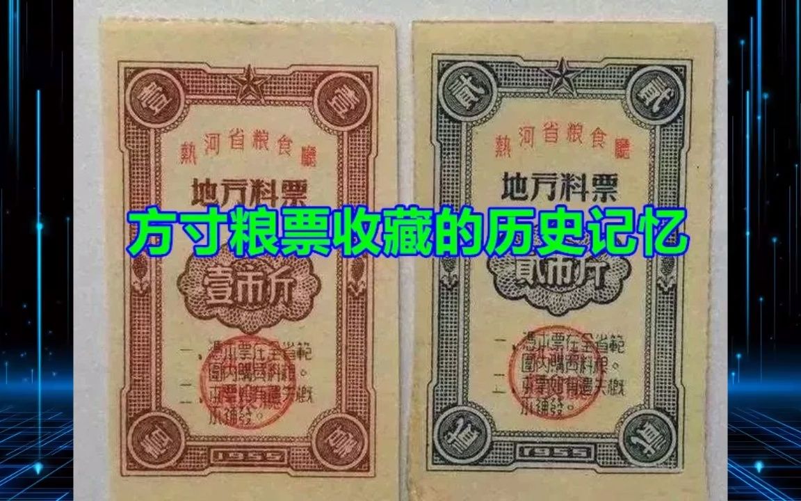 方寸粮票收藏的历史记忆