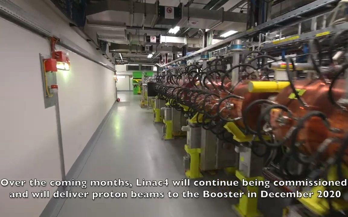 欧洲核子中心CERN LINAC4加速器完成