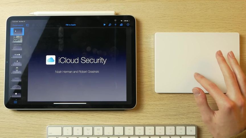 iPad Pro + 触控板 操作指南!