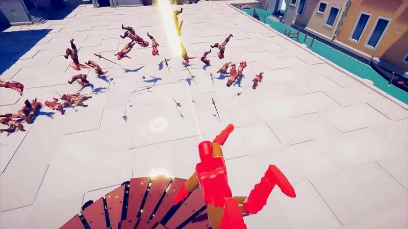 全面战争模拟器:钢铁侠对旋转大炮