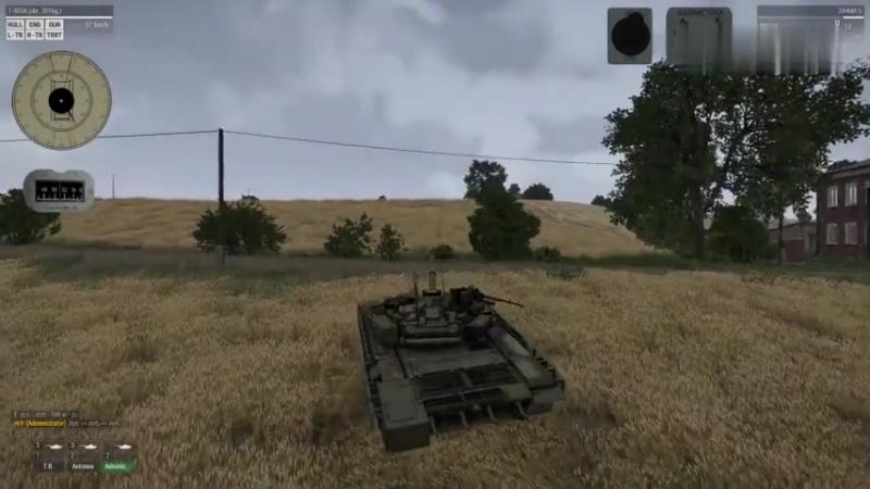 美俄坦克大战来了,小伙不自量力挑战大神,结果如何(军事模拟)