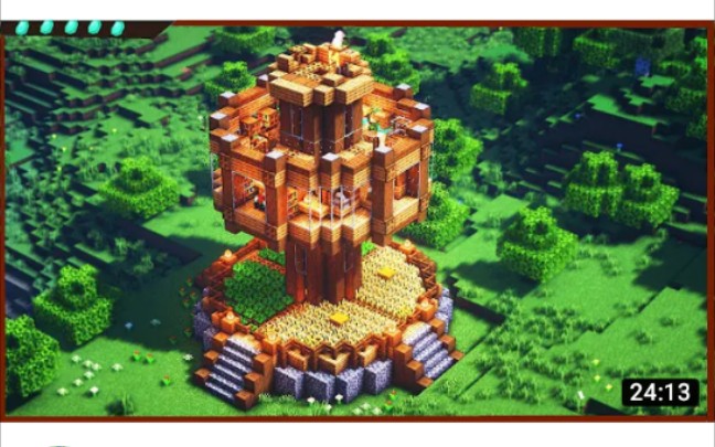 【我的世界建筑教程】带你做个生存基地