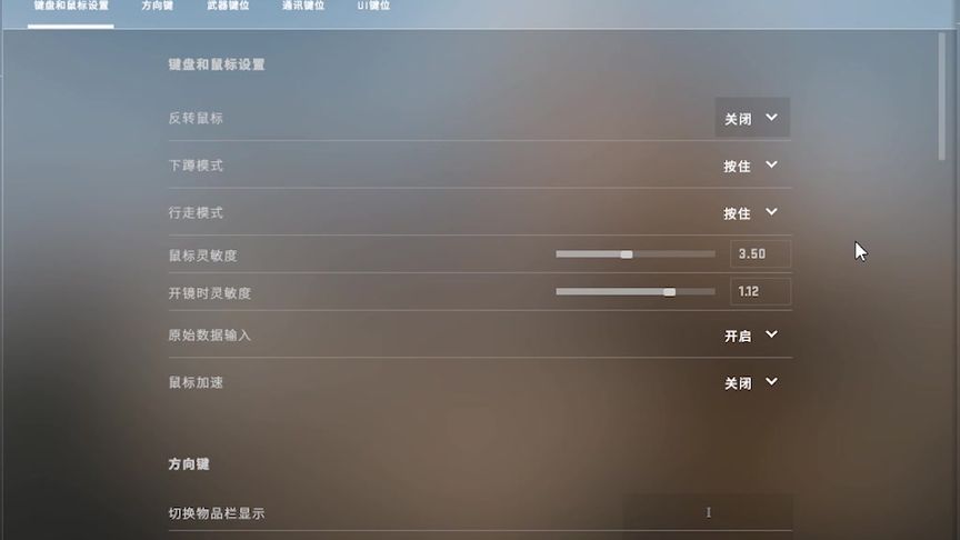 我的csgo设置 仅供参考嗷 #csgo #游戏