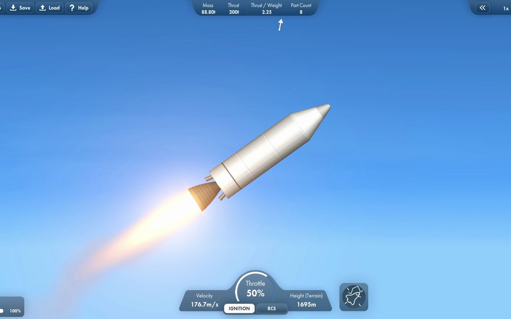 航天模拟器:冷发射导弹