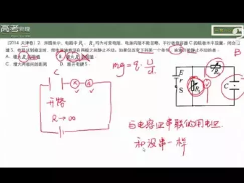 【高考电学复习】电容器动态分析