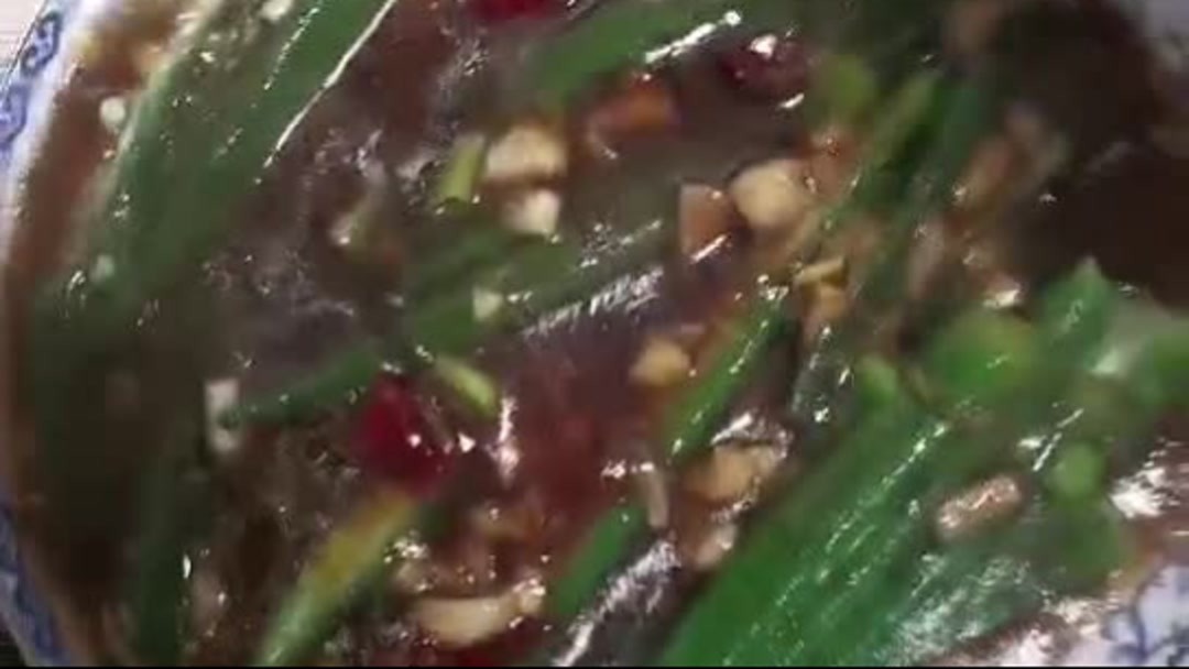 美味的自制秋葵