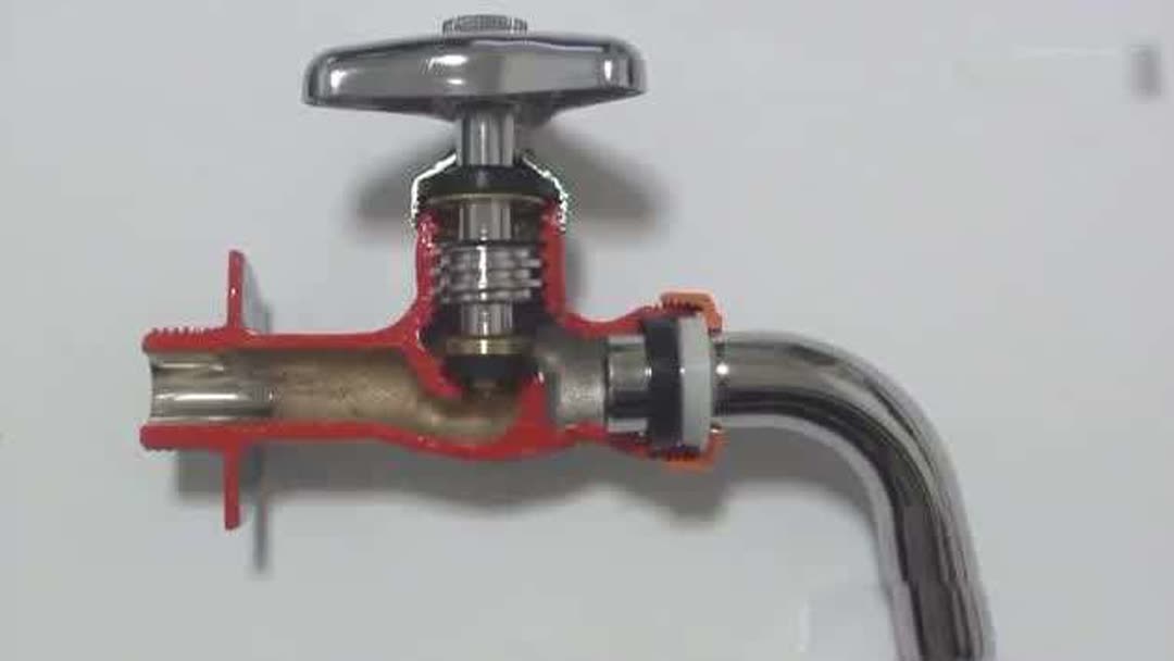 看完这个视频,终于明白了水龙头内部的结构原理