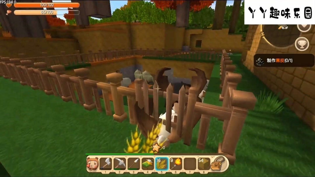 迷你世界:在这里打造一个地坑吧!