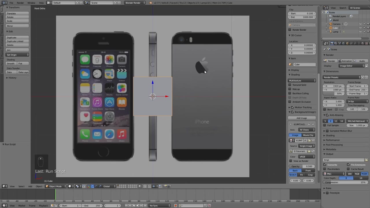 【教程】Blender苹果手机建模(CG Geek无字幕)