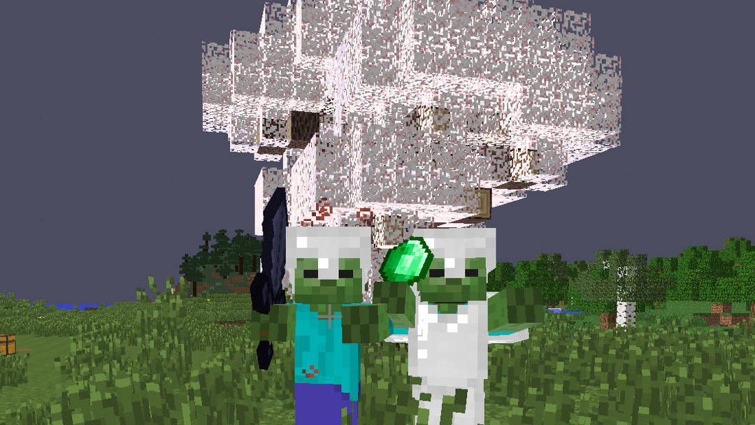 【晓晓大白】我的世界我是一只小僵尸生存37