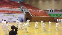 代表国家统计局参加月坛地区太极拳赛