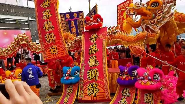 2019香港舞狮节,希望舞狮事业能红红火火,不要被社会淘汰