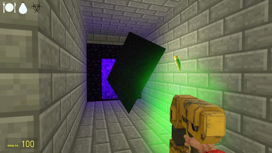 我的世界 末影传送门能拖到地狱里面吗?