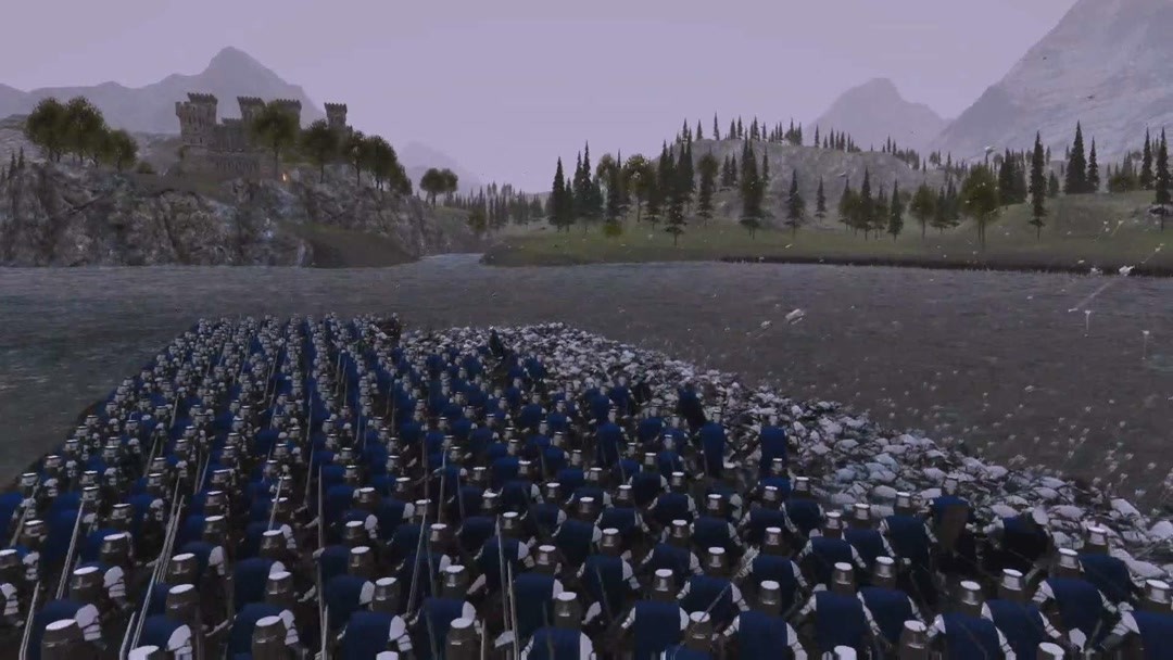 最强史诗战争模拟器02 中世纪5000弓箭手的箭雨