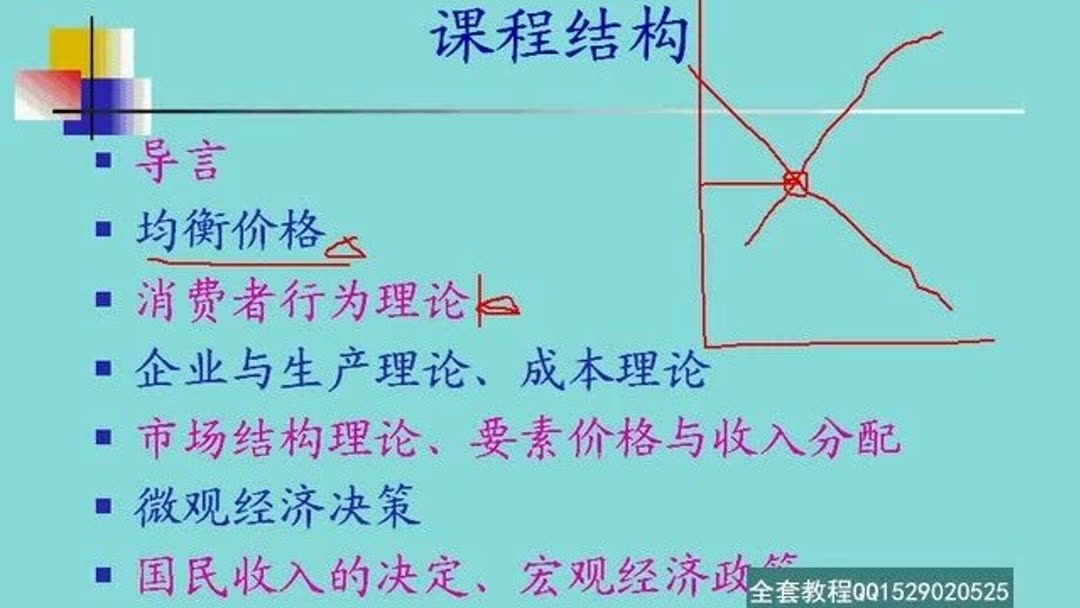 上海交大经济学基础 52讲视频教程