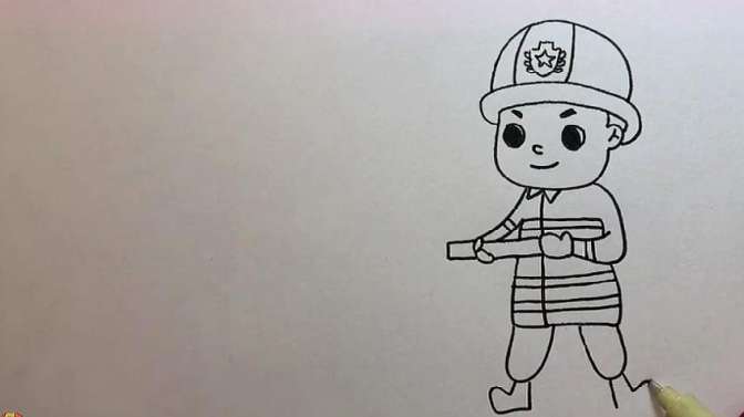 一年级消防安全画,简单好学,一起来看看吧