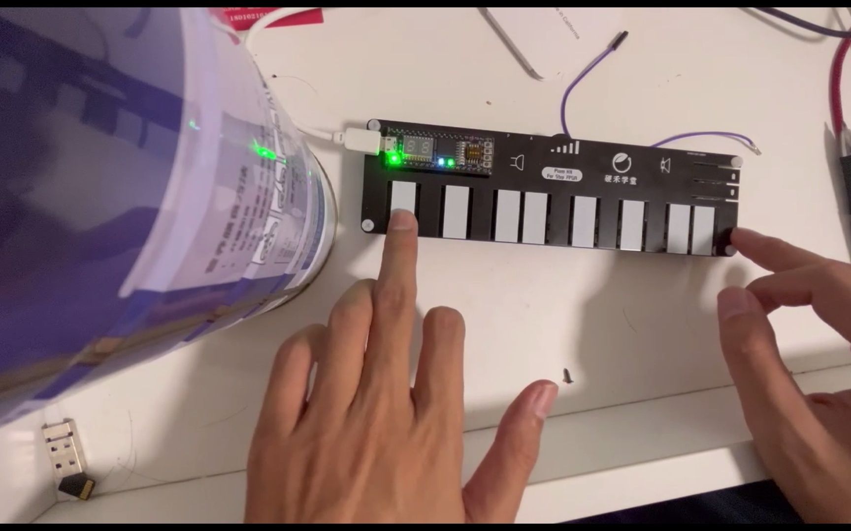 电子琴 FPGA lattice