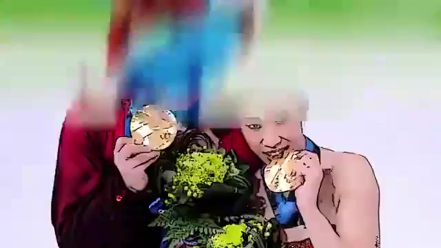 2022年北京冬奥会倒计时40天!创意动漫重温冬奥会上的中国金牌时刻