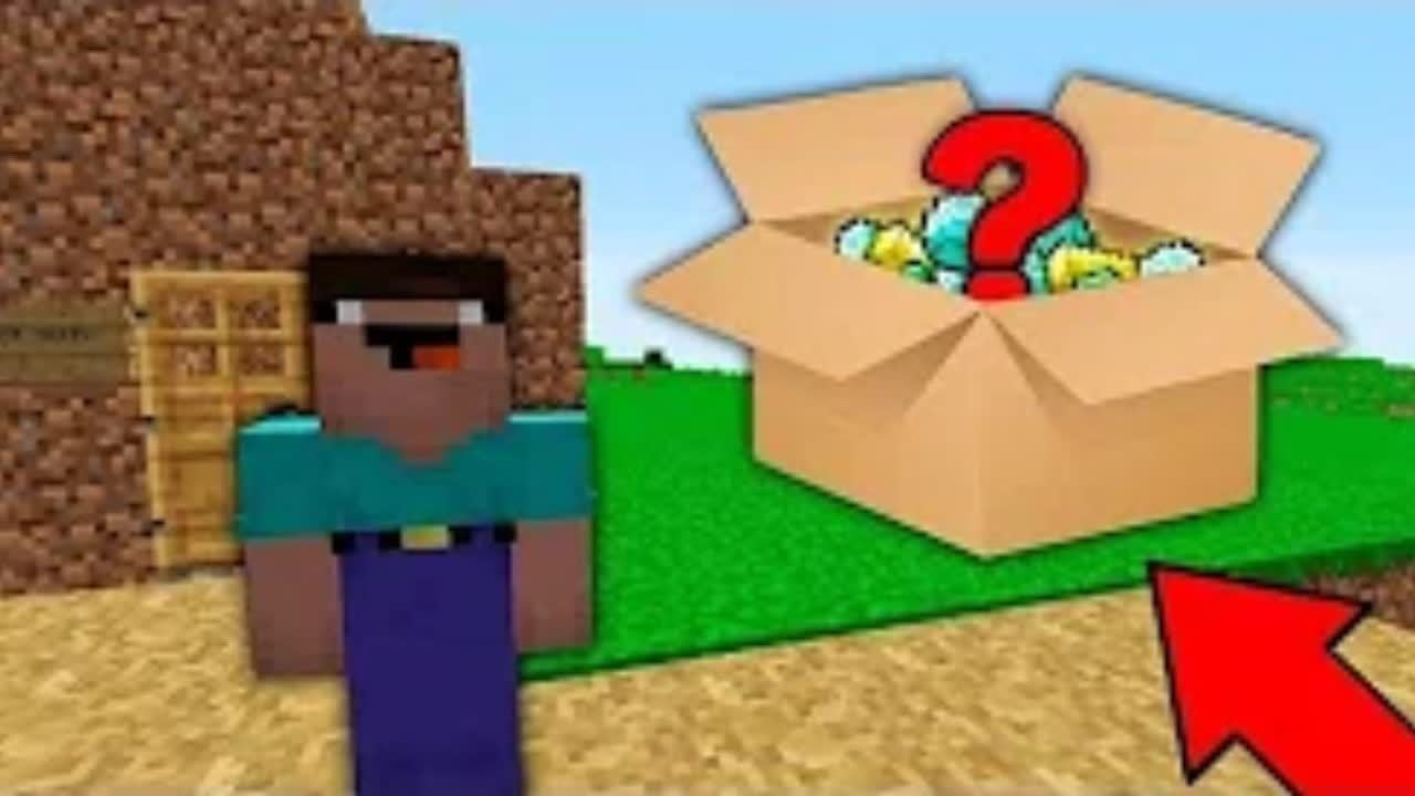 我的世界:新手从超级村庄转移到普通的盒子挑战