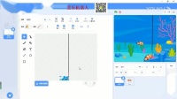 爱乐机器人scratch趣味编程线上第十三课《小猫钓鱼》