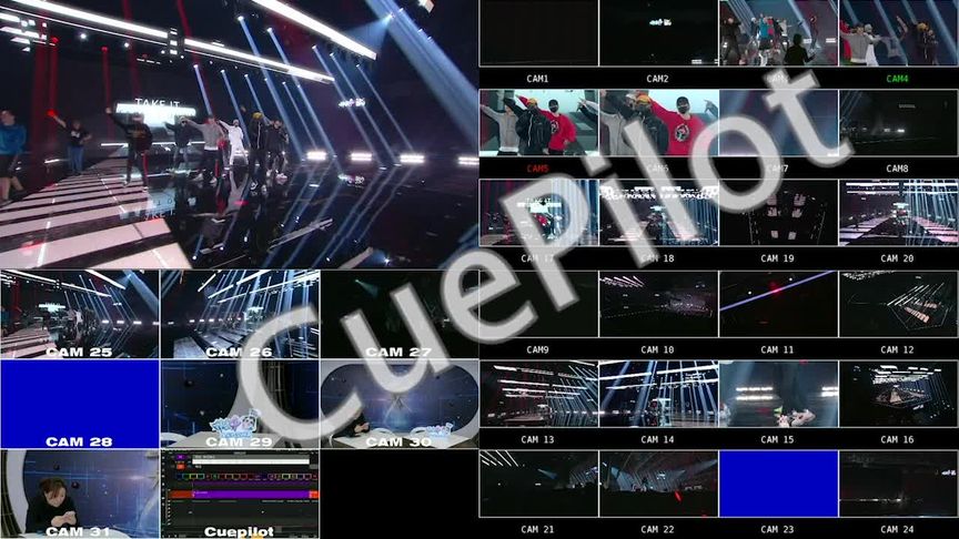 #揭秘导播间 #cuepilot #电视转播 #乐华七子next 跨年演唱会彩排