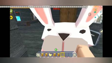 木鱼和小铃铛在迷你世界里玩恐怖解密地图镜中人