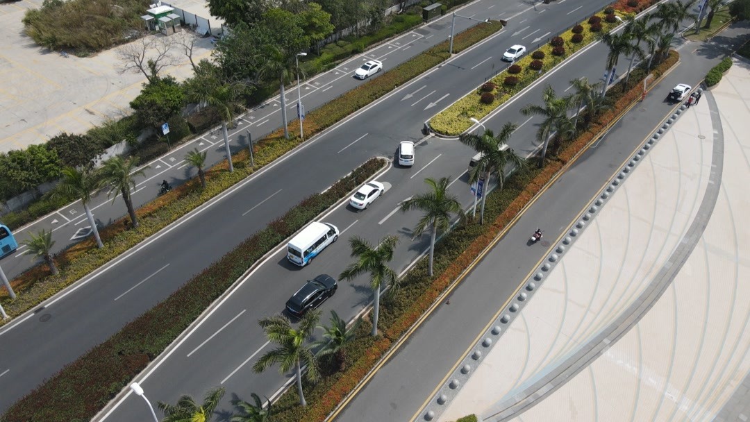 大疆AIR2 航拍总结6 九十度俯拍让无人机变监控