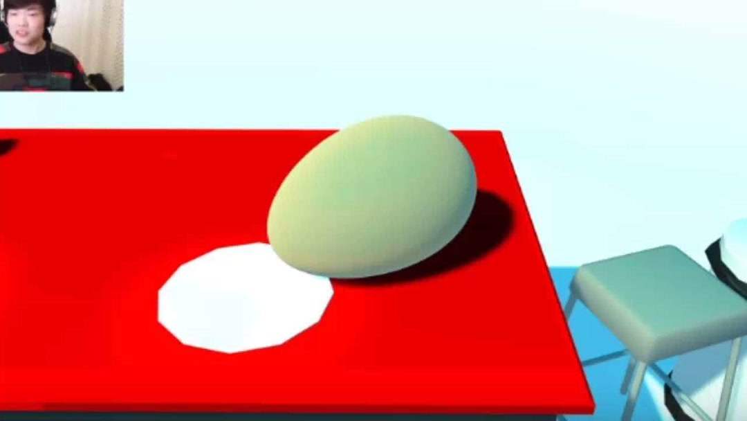 小熙屌德斯解说、鸡蛋模拟器、我是一个大鸡蛋一点也不圆润哈