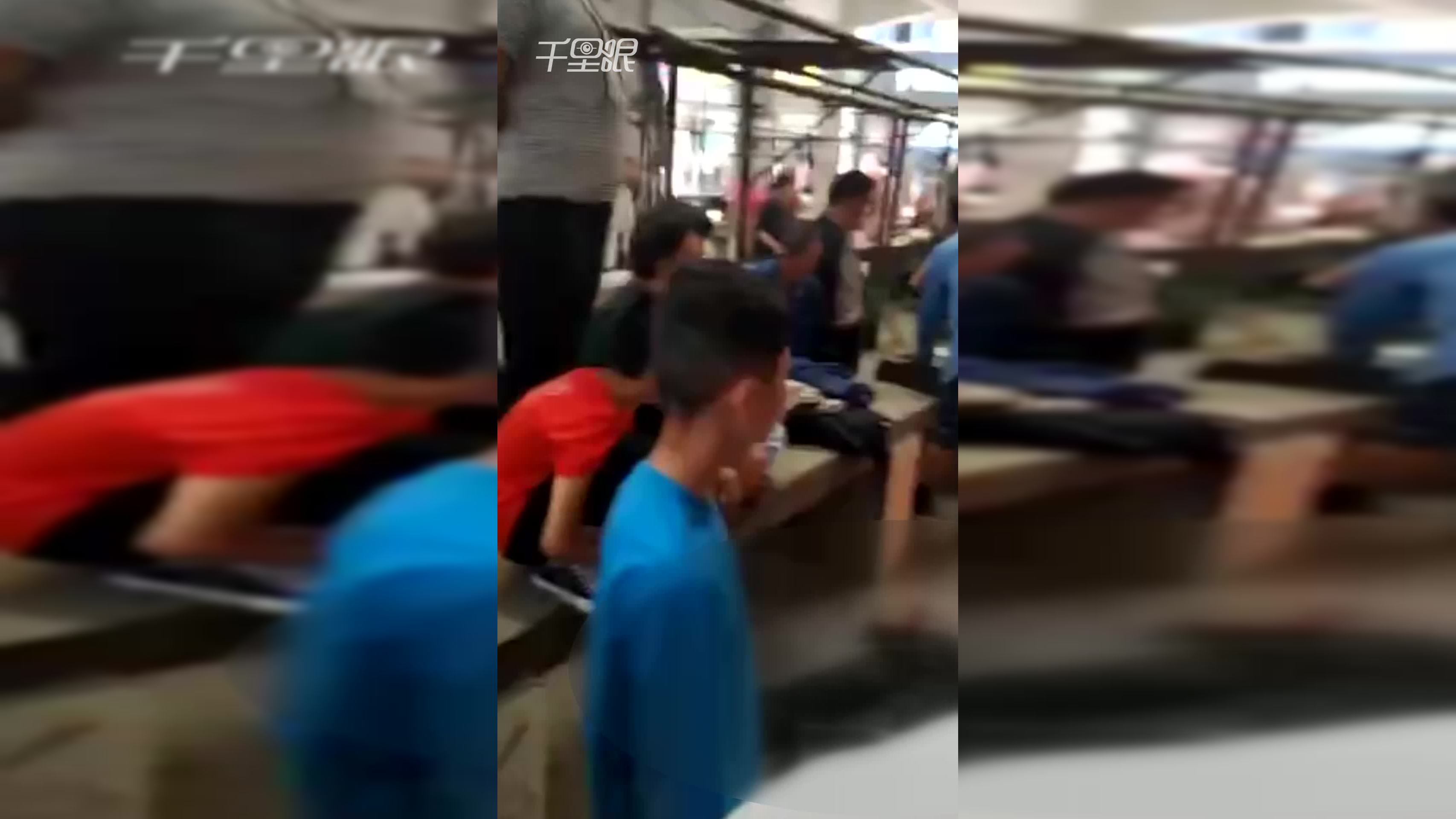 【四川】赶场老头在肉市场突发疾病 经抢救无效身亡