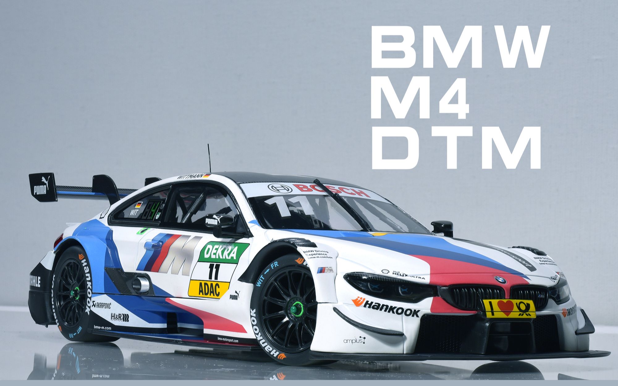 迷你切 宝马m4 DTM模型