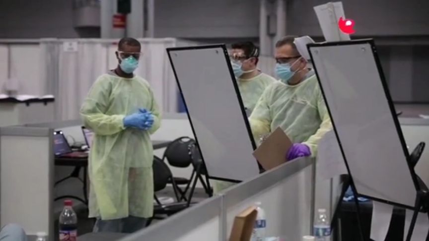 美国如何治疗新冠病毒患者?军医还这样?不可想象