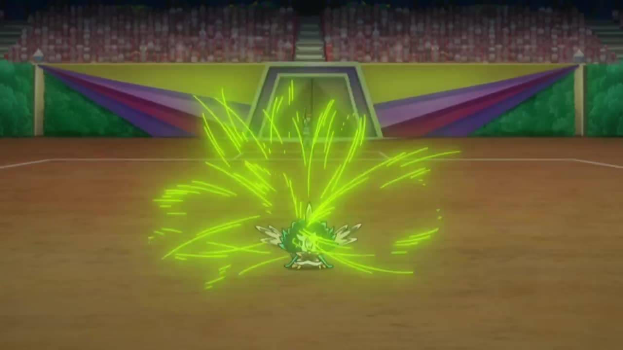 木木枭火力全开却被对手压制,小智被判输就此告别阿罗拉