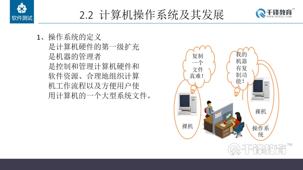 千锋软件测试视频教程3.1_操作系统历史