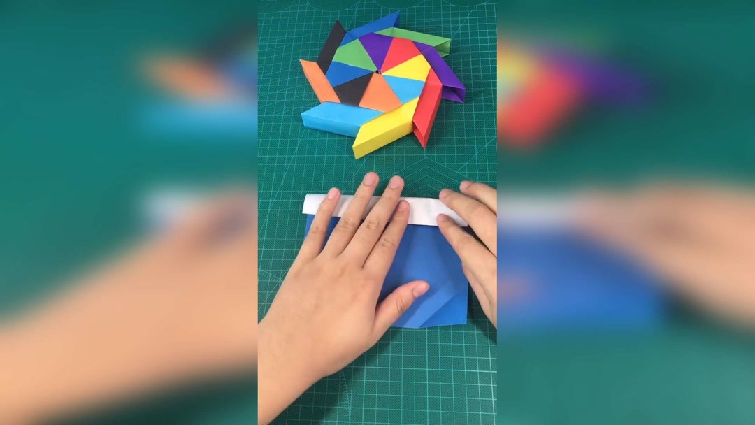 折纸,简单又好玩的立体变形忍者飞镖,学不会算我的!