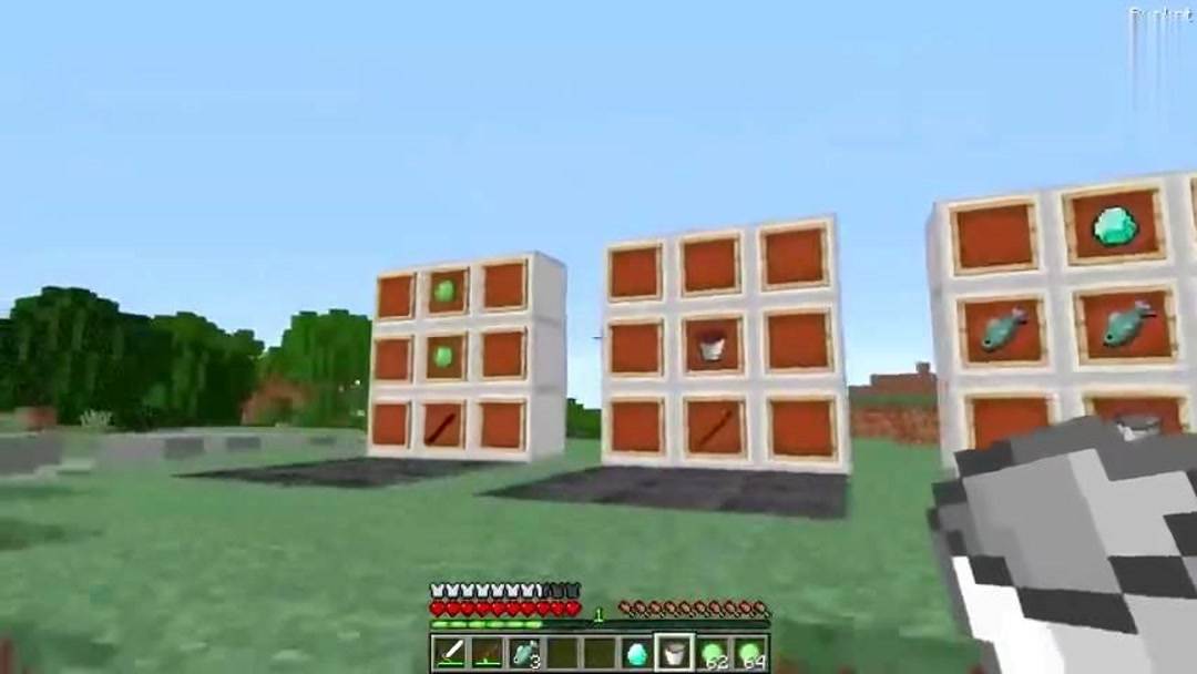 游戏我的世界MC四种样子的武器装备