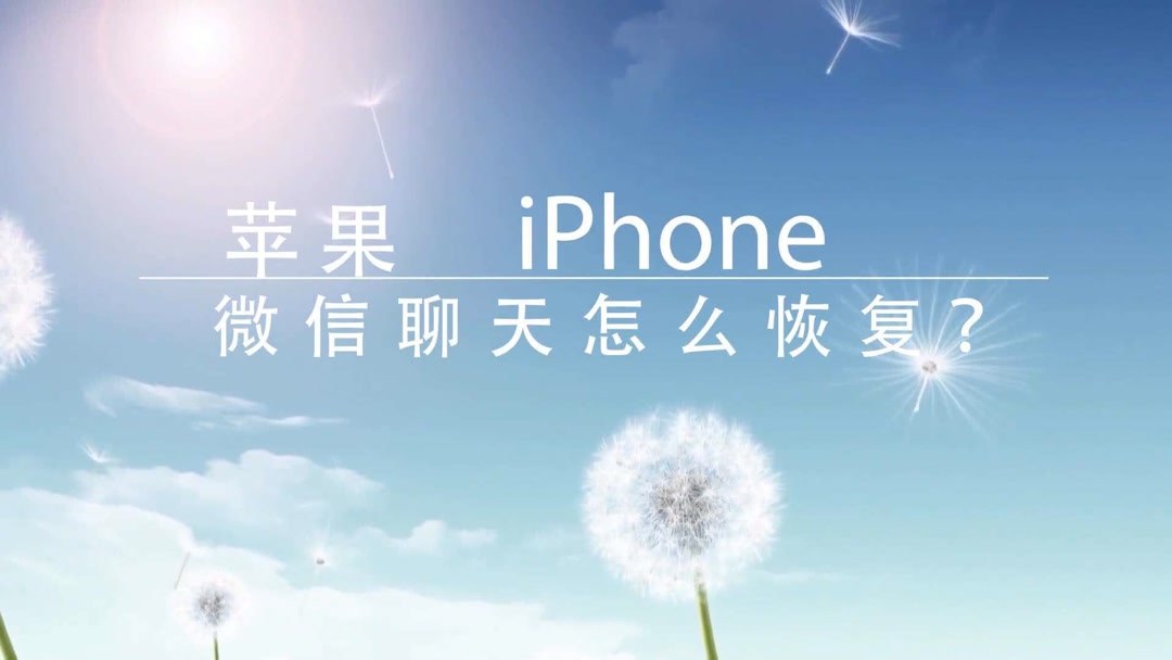 微信聊天记录怎么恢复?竟然这样恢复微信聊天记录惊呆了