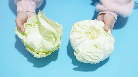 包菜叶子不好撕,教你一个简单步骤,撕下完整漂亮的包菜叶子